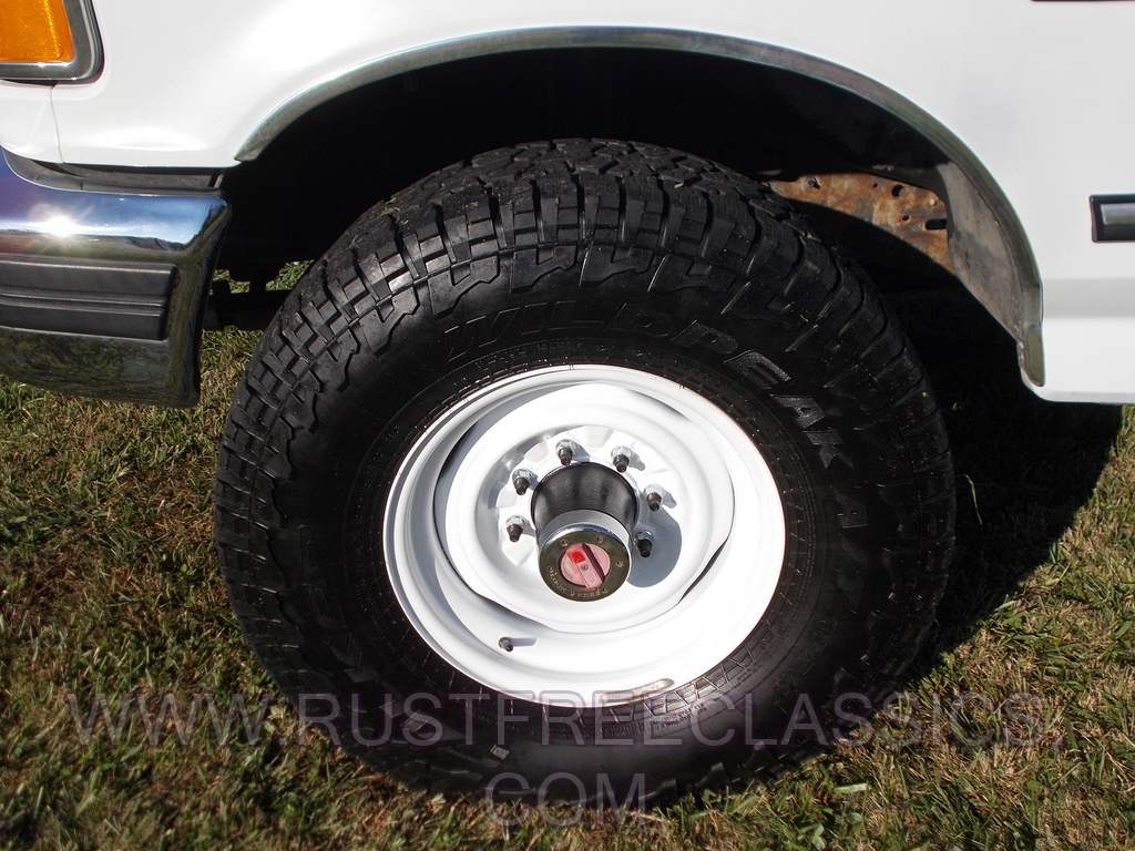 1994 F250 4x4 Dana 50 460 7.5L Automatic XLT 94 Regular Cab White